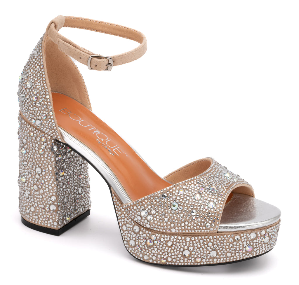 Ambition Clear Rhinestone Heel – Best You Boutique LLC