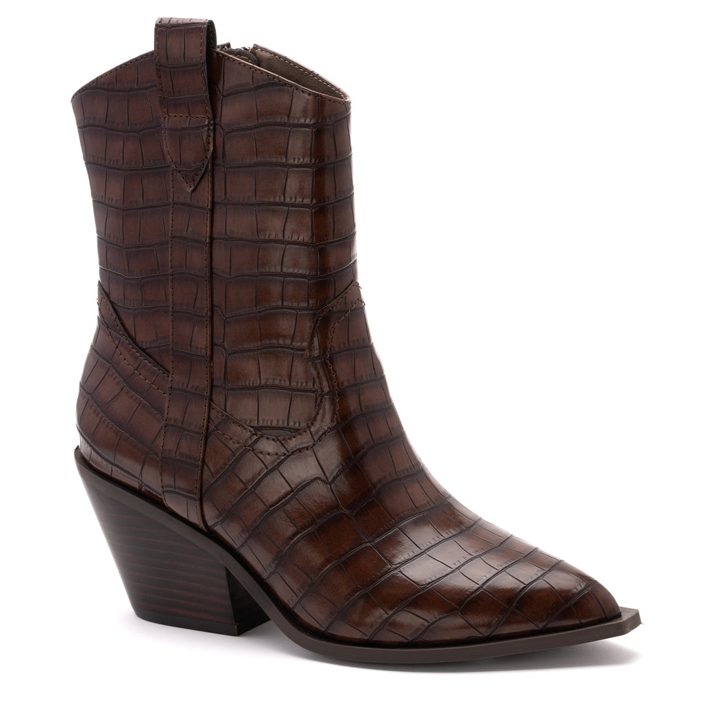 Corky's Rowdy Brown Croco Short Cowboy Boots – Best You Boutique LLC
